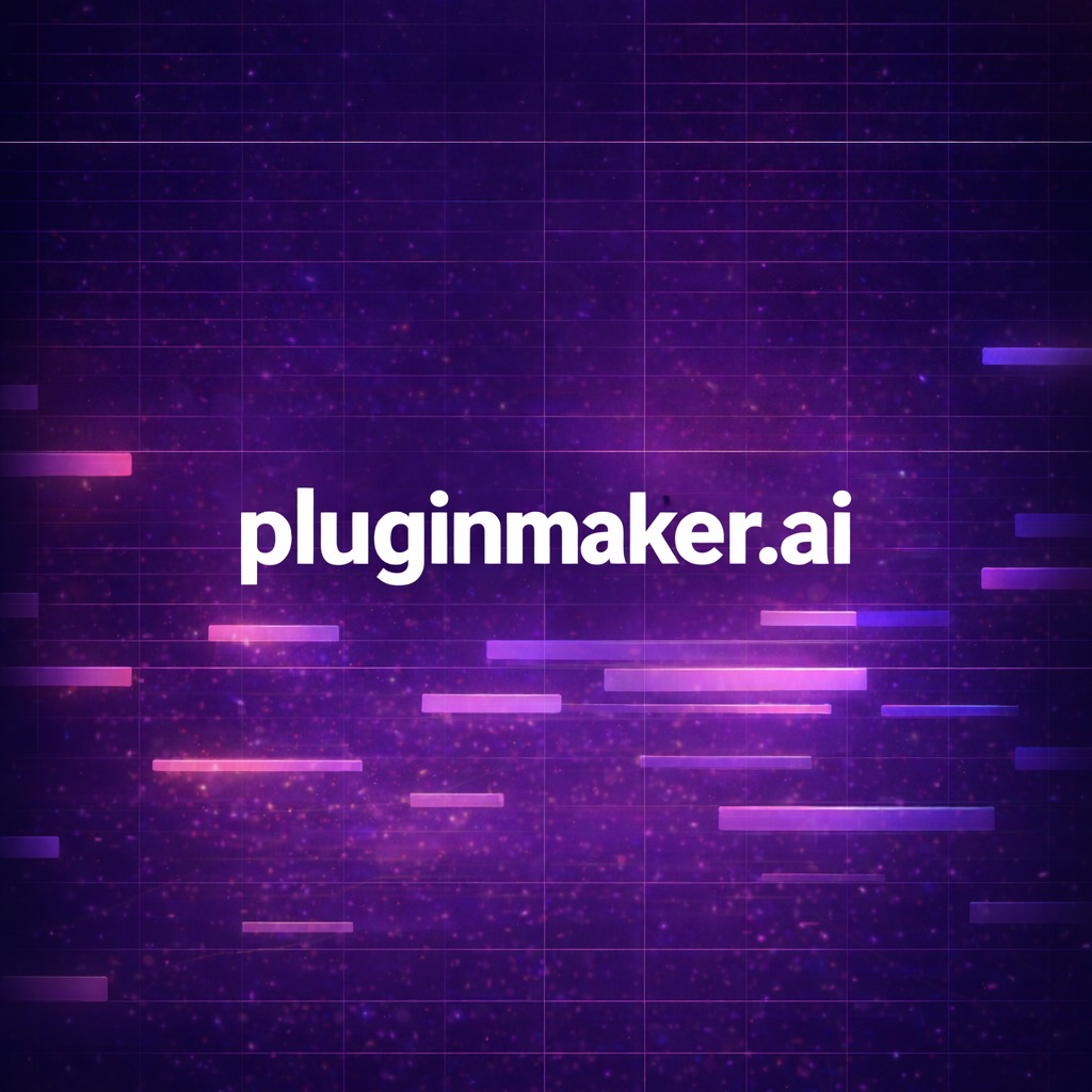 pluginmaker.ai - Generate VST/AU Plugins with AI | No Coding Required